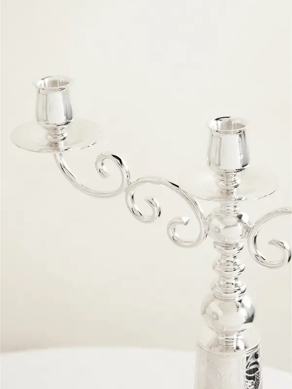 Christofle Jardin D'eden -plated Candelabra