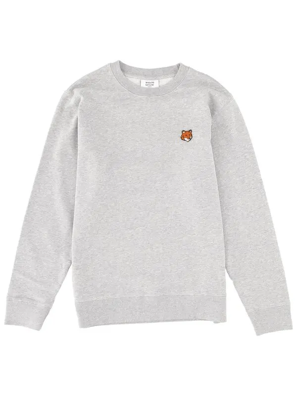 Maison Kitsuné Fox Head Sweatshirt - Grey