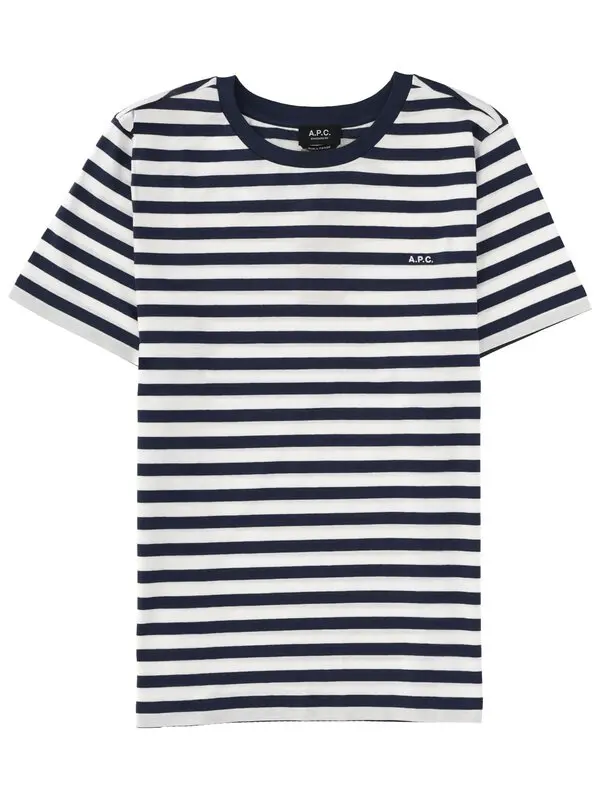 A.p.c. Striped T-shirt - Blue