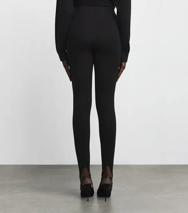 SKIMS High-waist Stirrup Leggings - Black