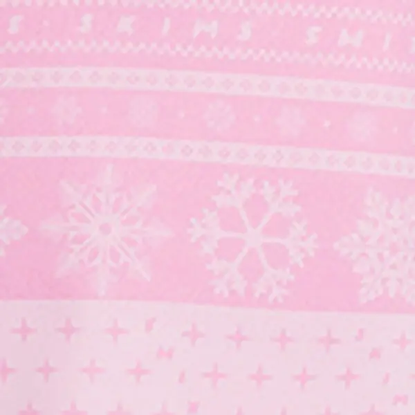 SKIMS Pointelle Henley Pyjama Set - Pink