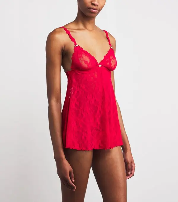 SKIMS Stretch Lace Cami And Thong Set