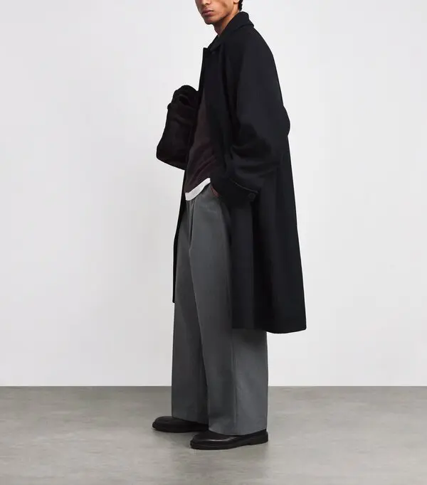 Studio Nicholson Wool-blend Cabo Overcoat