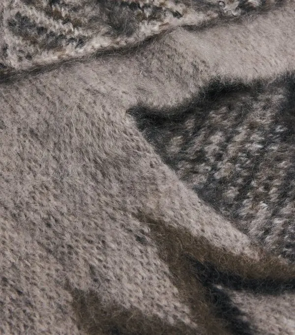 Acne Studios Mohair-wool Hooded Scarf