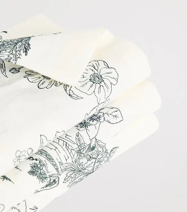 Harrods Cotton-linen Toile De Jouy Tablecloth