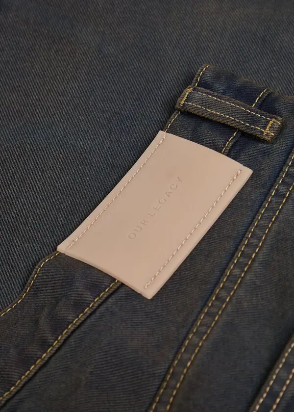 Our Legacy Third Cut Straight-leg Cotton Jeans - Grey
