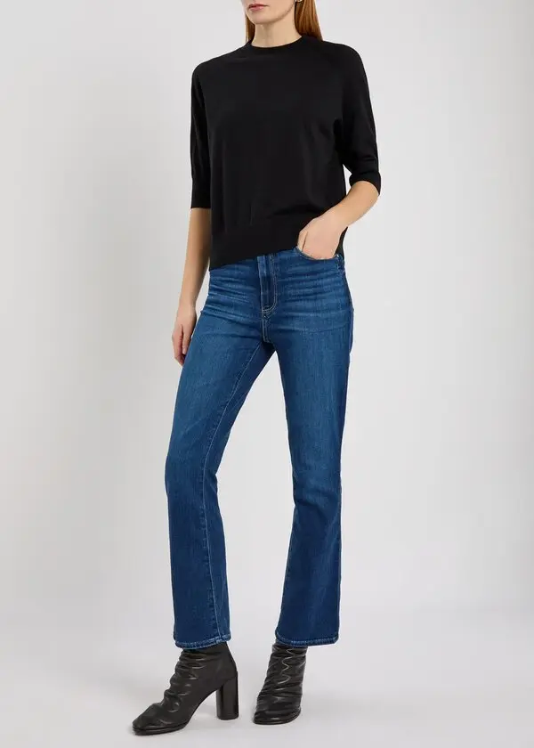 Paige Claudine Flared-leg Jeans