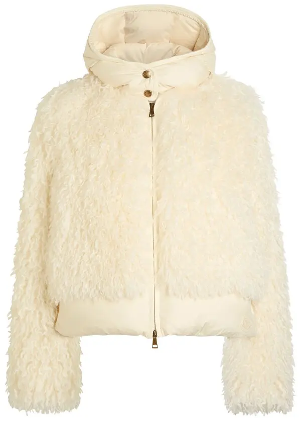 Moncler Vigiers Faux Fur Padded Jacket