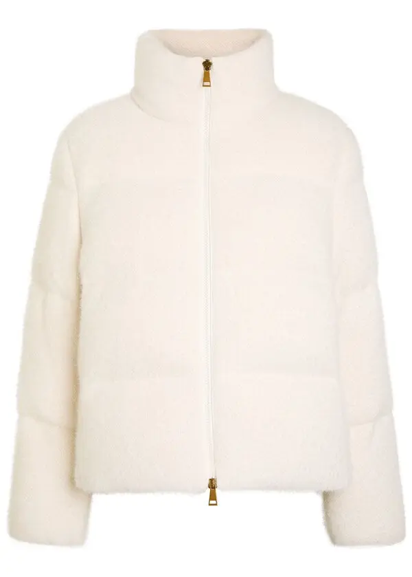 Moncler Mornas Padded Bouclé Jacket