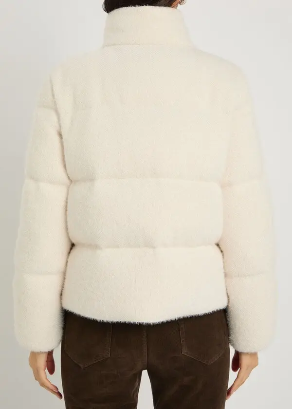 Moncler Mornas Padded Bouclé Jacket