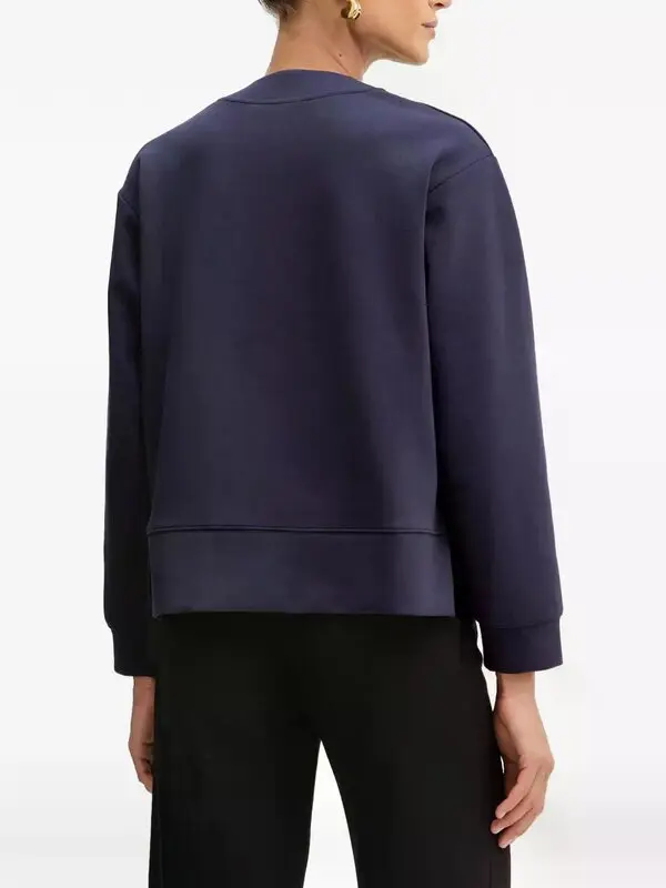 Karl Lagerfeld Cropped Jersey Jacket