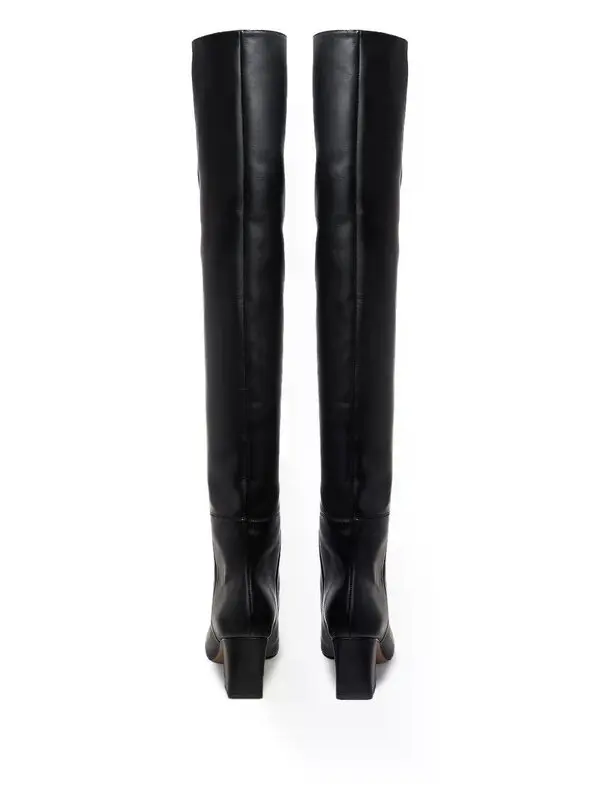 GINISSIMA 65mm Leather Thigh High Boots