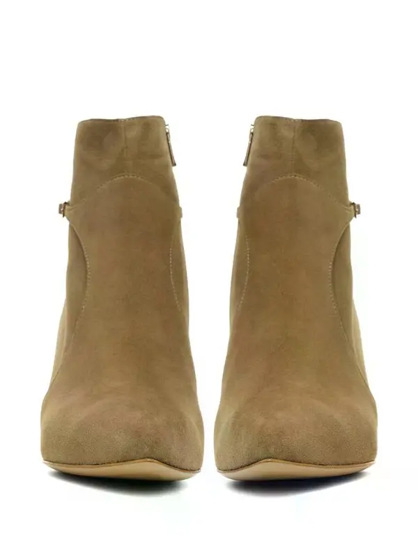 GINISSIMA 65mm Buckle-embellished Ankle Boots - Brown