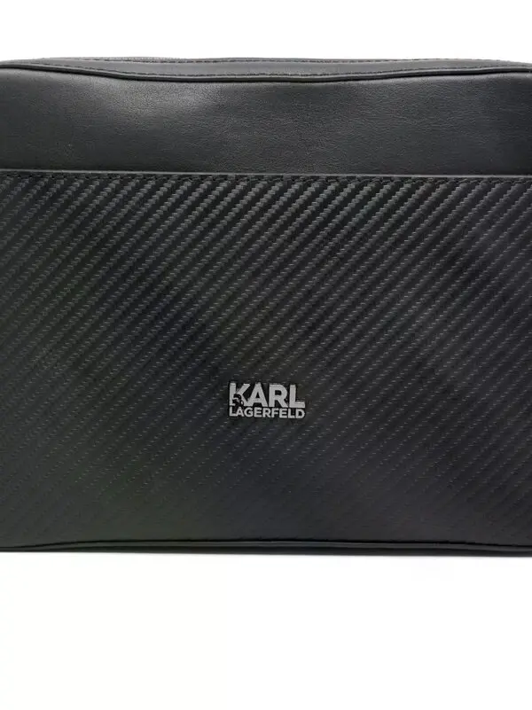 Karl Lagerfeld Logo-plaque Messenger Bag