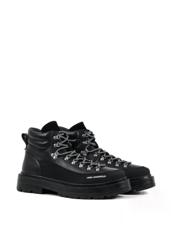 Karl Lagerfeld Miles Lace-up Boots