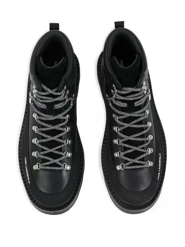 Karl Lagerfeld Miles Lace-up Boots