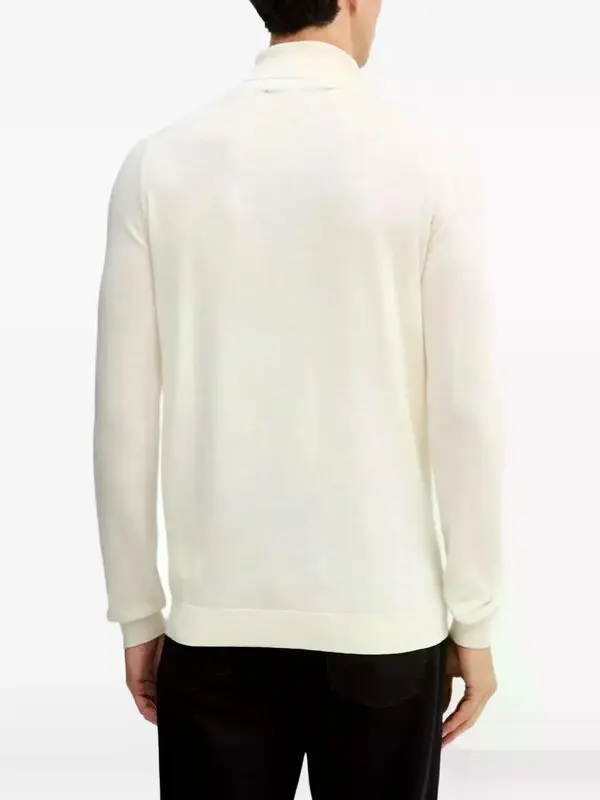 Karl Lagerfeld Turtleneck Logo Sweater