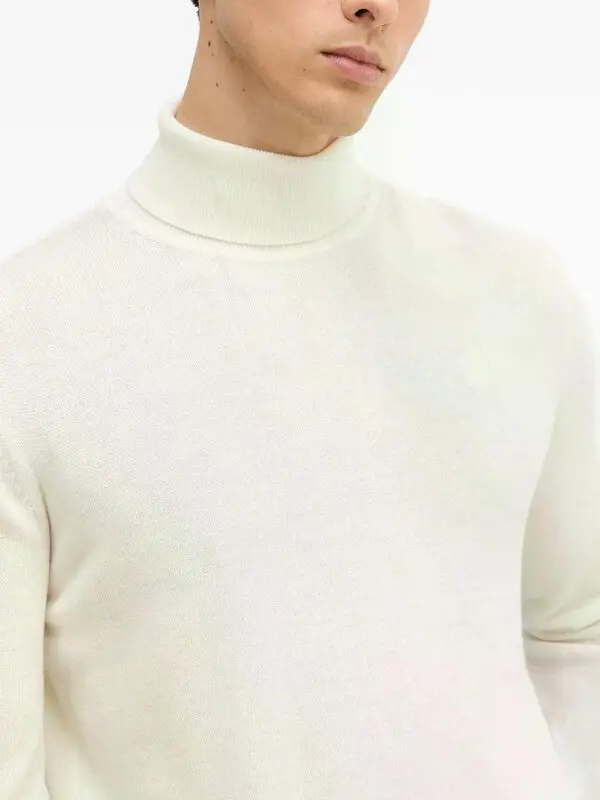 Karl Lagerfeld Turtleneck Logo Sweater