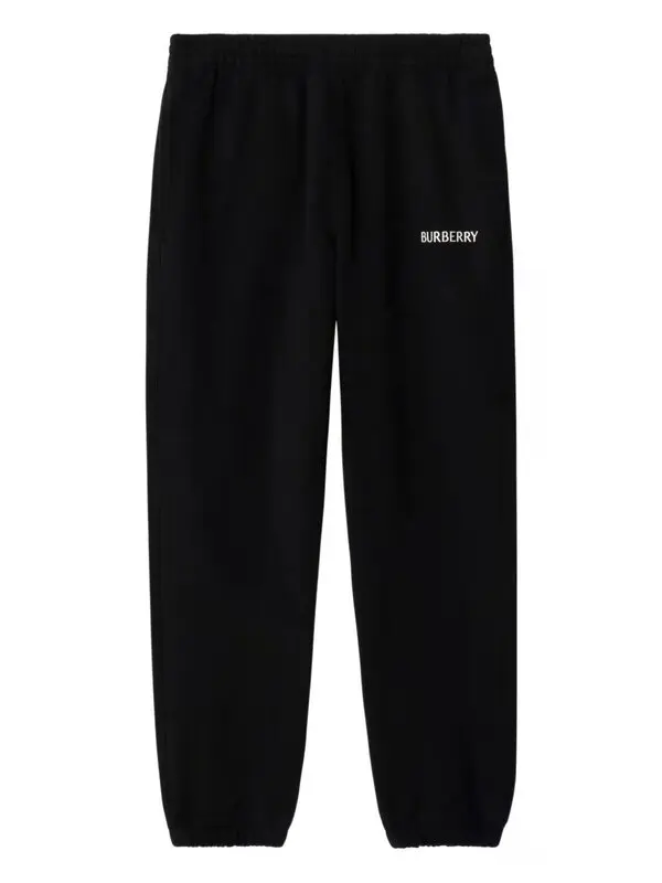 Burberry Logo Cotton Track Pants