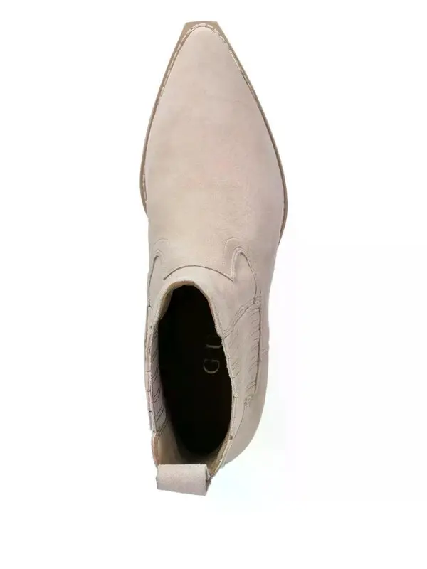 Guess Pointed Toe Boots - Neutrals