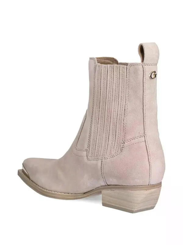 Guess Pointed Toe Boots - Neutrals