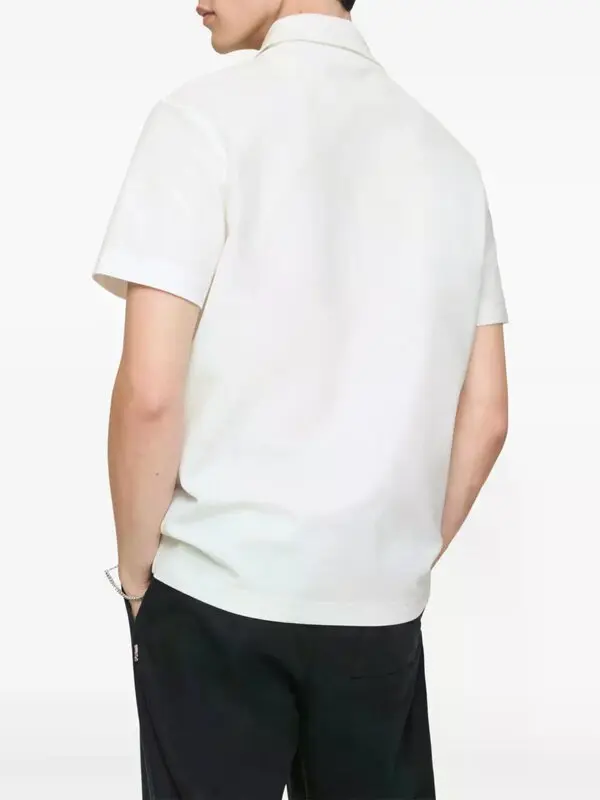 Burberry Equestrian Knight Cotton Polo Shirt