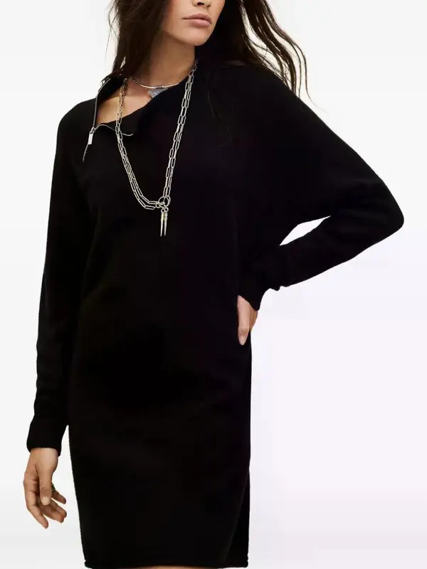 Ba&sh Cheima Zip Detail Dress