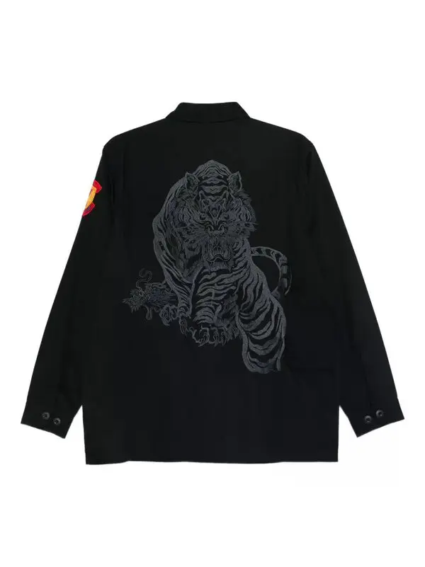 MAHARISHI Panthers Embroidered Shirt