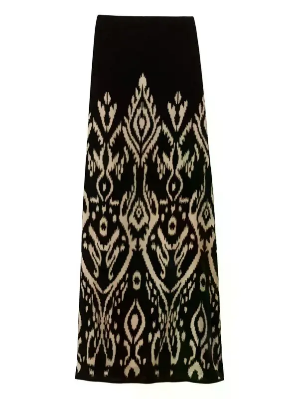 Ba&sh Patterned Maxi Skirt