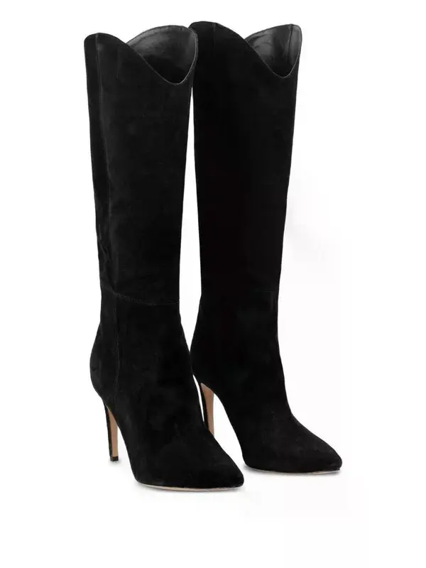 GINISSIMA 95mm Milla V-cut Knee Boots