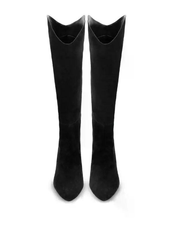 GINISSIMA 95mm Milla V-cut Knee Boots
