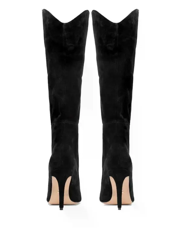 GINISSIMA 95mm Milla V-cut Knee Boots