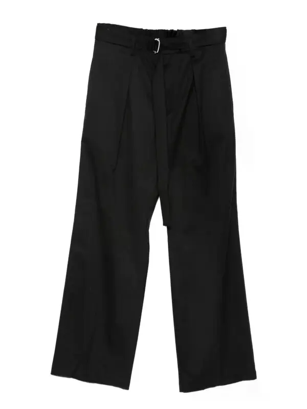 Attachment Pleated Trousers