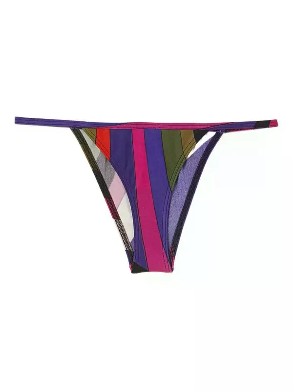 Emilio Pucci Print Bikini Bottom - Purple