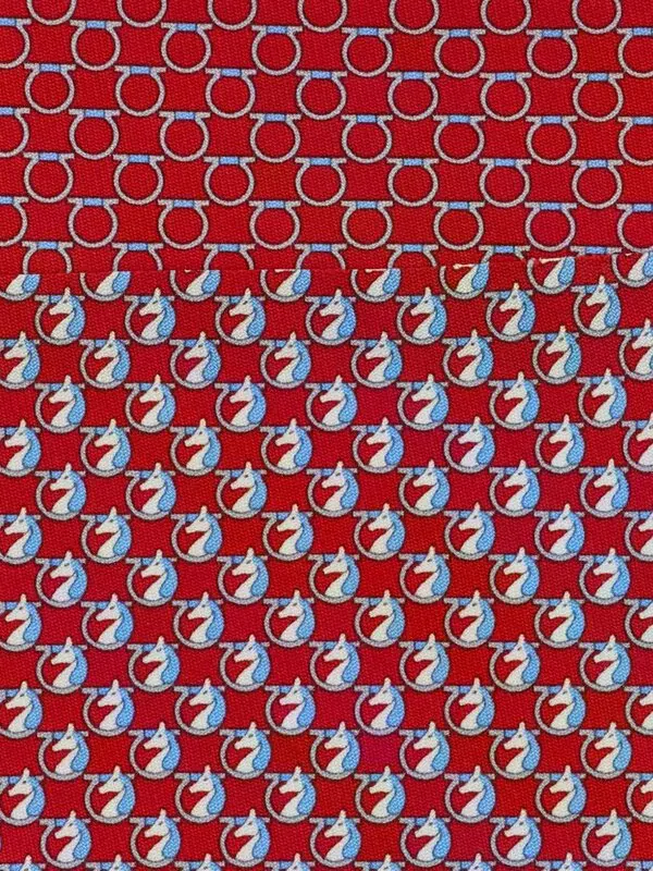 FERRAGAMO Printed Silk Neck Tie