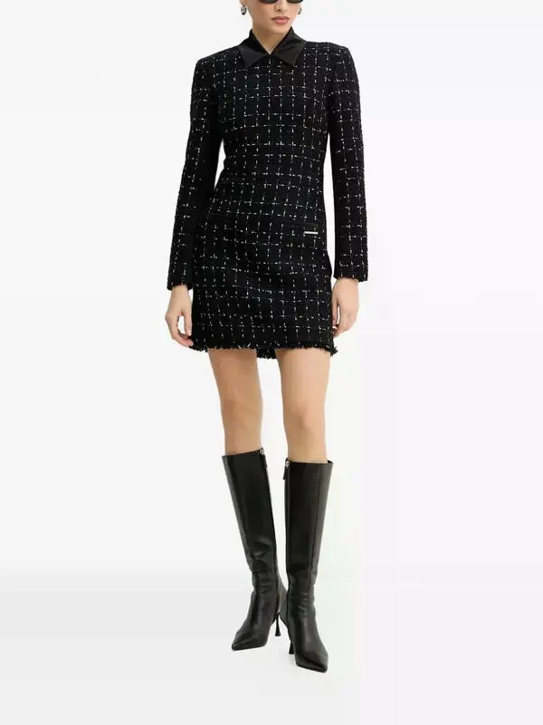 Karl Lagerfeld Check-pattern Mini Dress