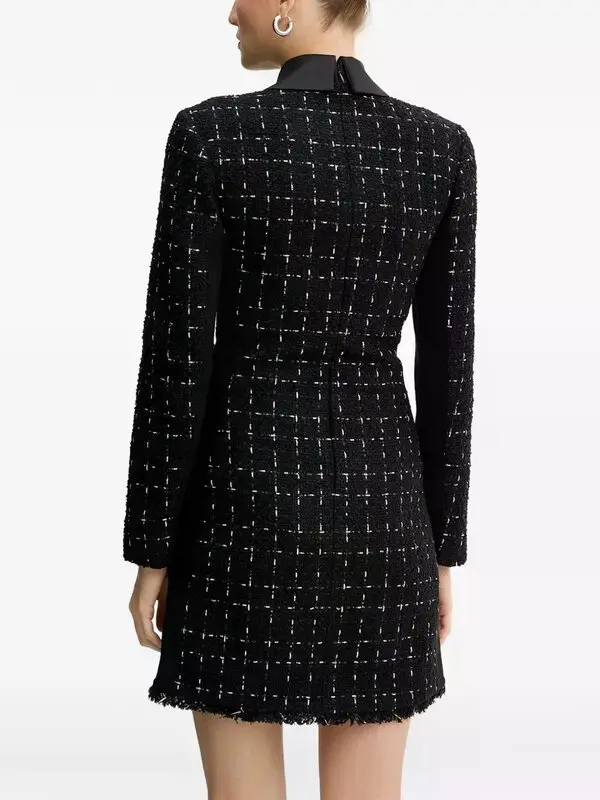Karl Lagerfeld Check-pattern Mini Dress