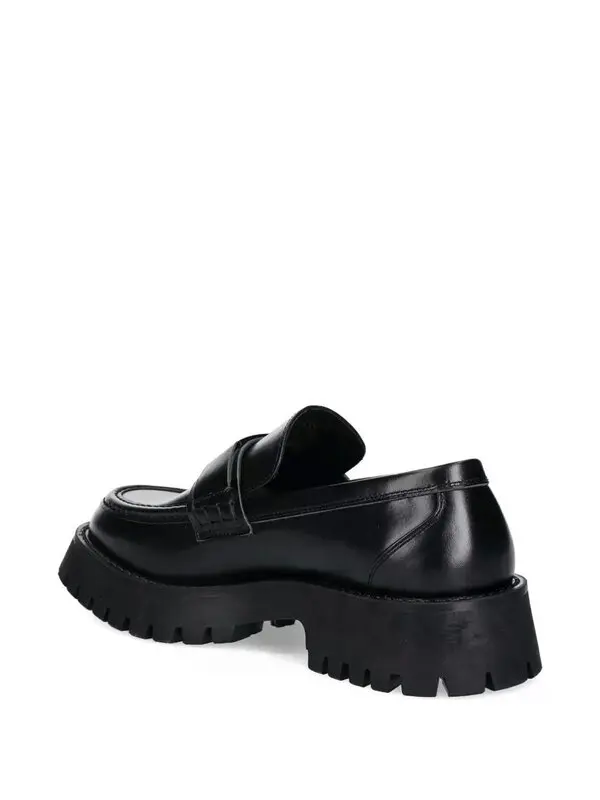 Guess Logo-plaque Lug-sole Loafers