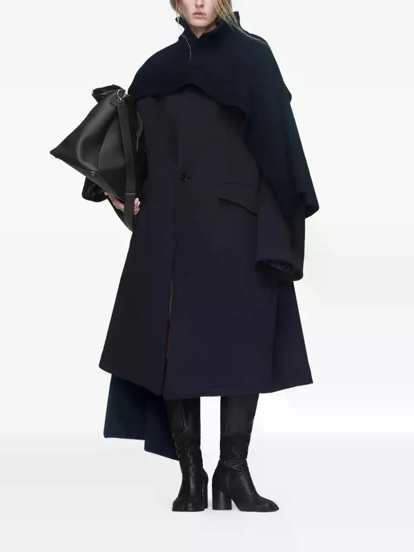 MAISON MARGIELA Single-breasted Coat With Pockets