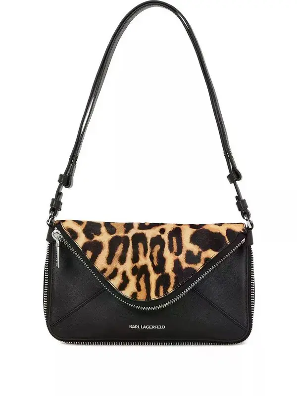 Karl Lagerfeld Leopard-print Shoulder Bag