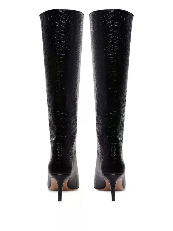 GINISSIMA 65mm Milla Embossed Knee Boots
