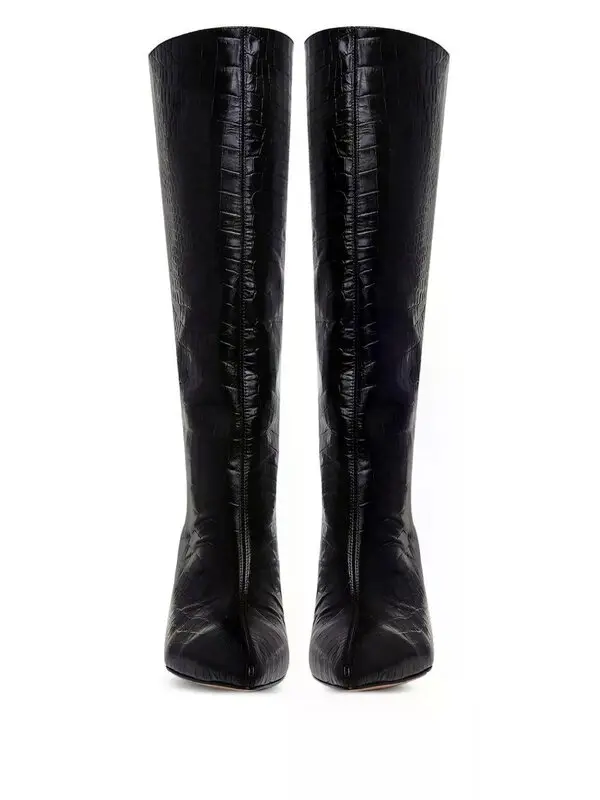 GINISSIMA 65mm Milla Embossed Knee Boots