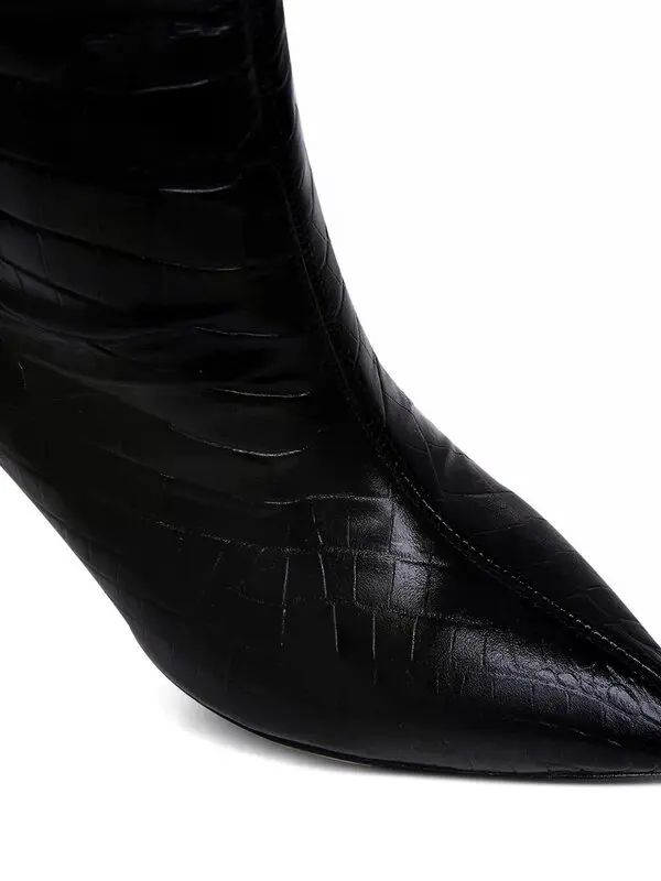 GINISSIMA 65mm Milla Embossed Knee Boots
