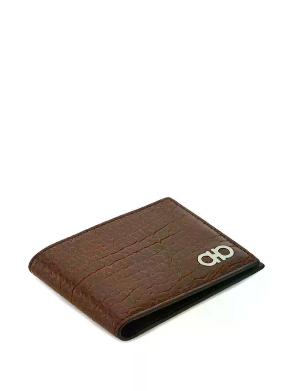 FERRAGAMO Gancini Wallet - Brown