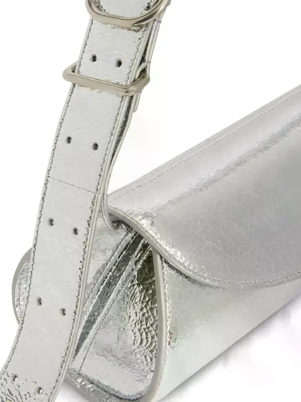 JIL SANDER Cannolo Shoulder Bag - Silver