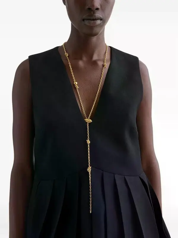 JIL SANDER Knotted Chain Necklace