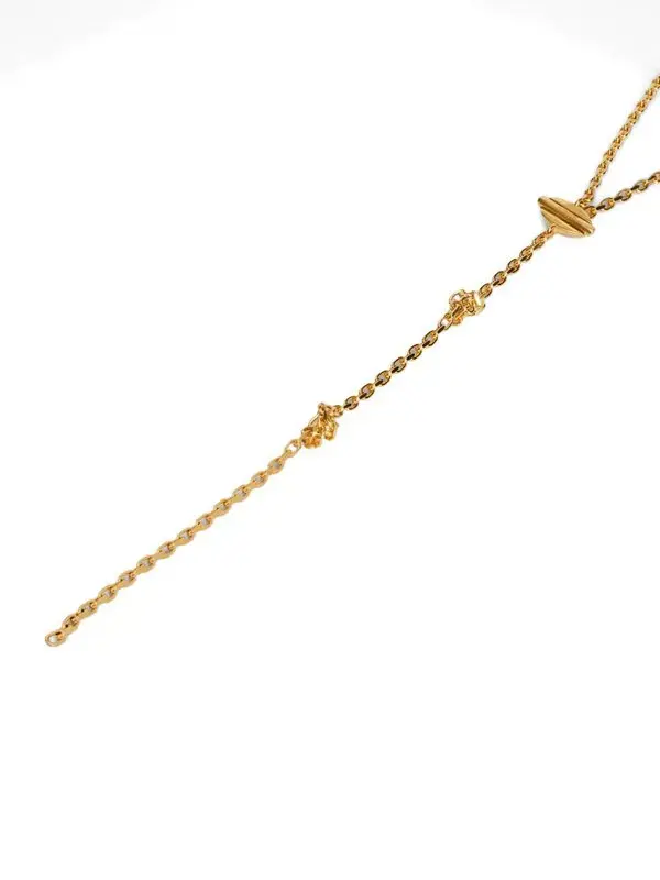 JIL SANDER Knotted Chain Necklace