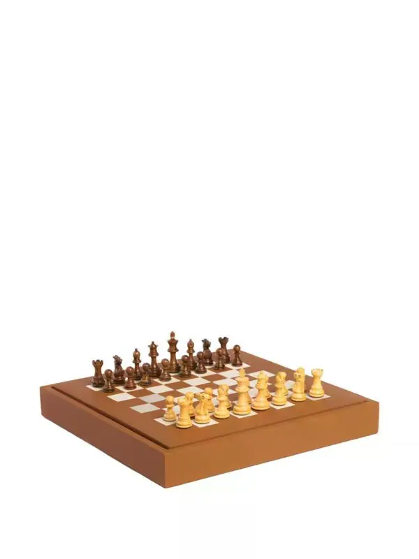 HECTOR SAXE Leather Chess Set