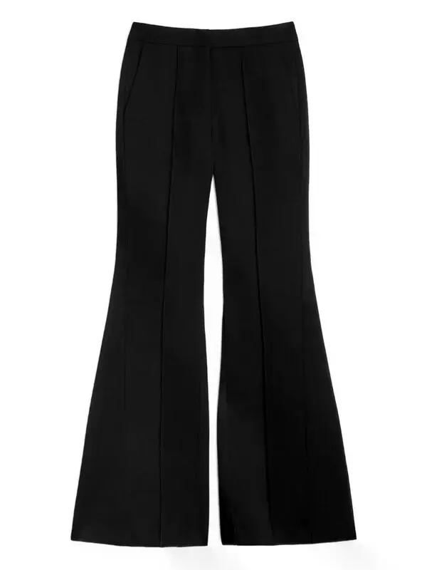 JIL SANDER Flared Wool Trousers