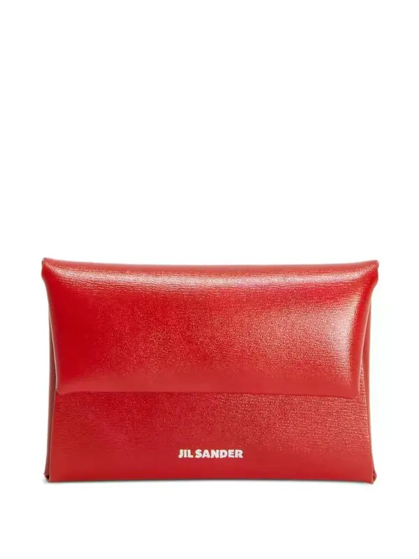 JIL SANDER Folded Card Holder - Red
